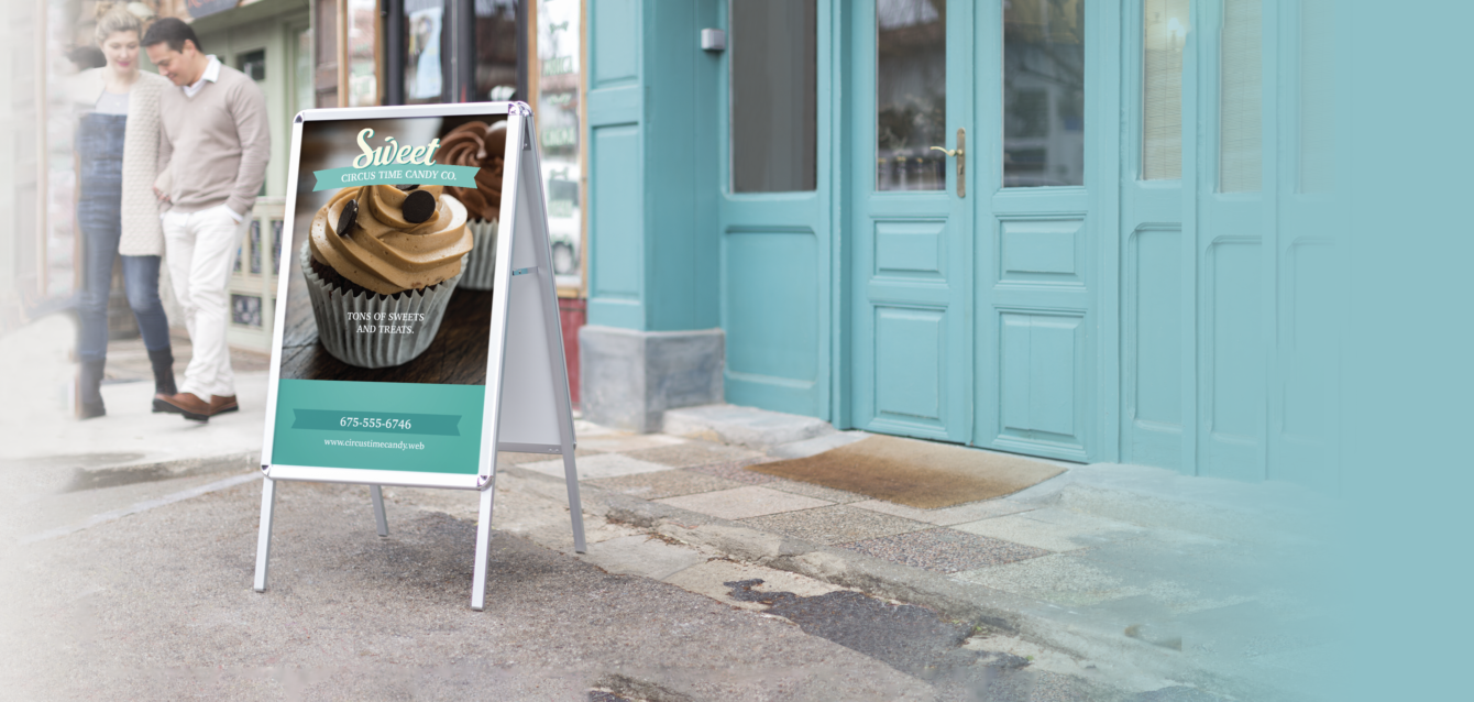 Aluminum A-Frame Signs | Phoenix AZ Ad Agency